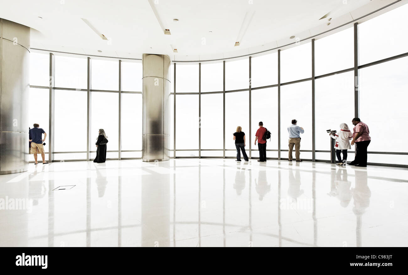 The highest observation deck in the world, AT THE TOP, breathtaking ...
