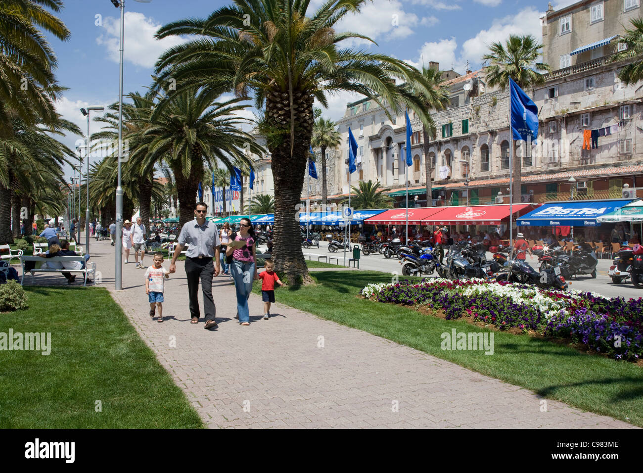 Split: the Riva Stock Photo - Alamy