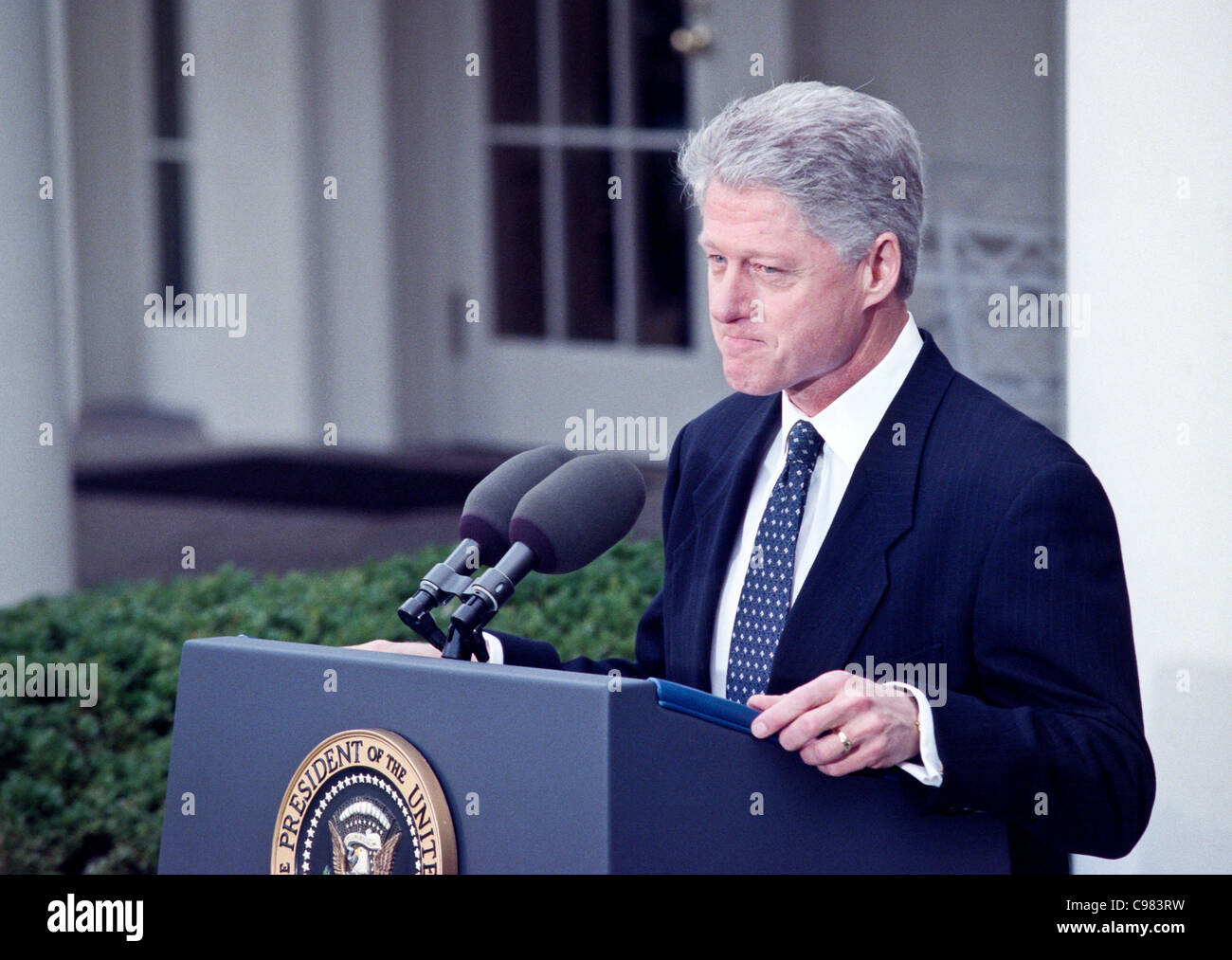 Bill clinton impeachment hi-res stock photography and images - Alamy