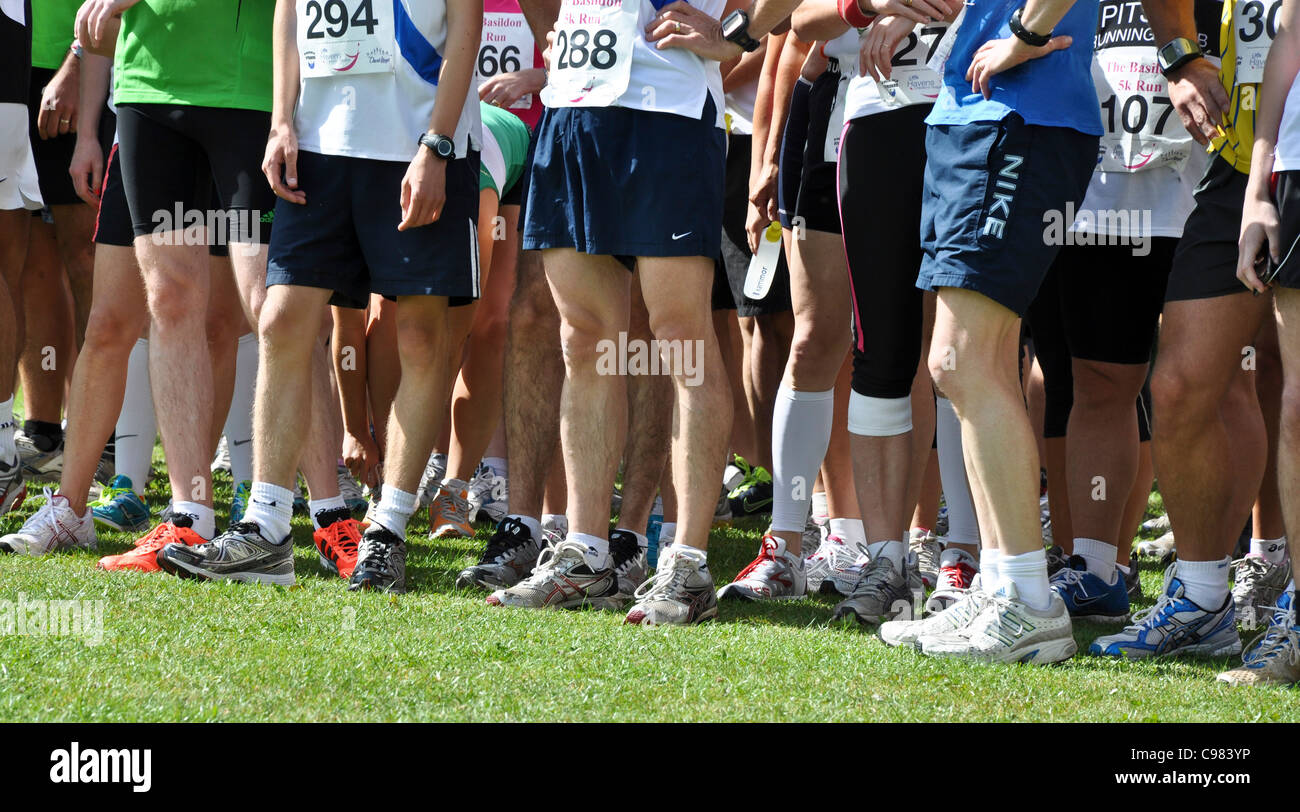 On the starting line Stock Photo - Alamy