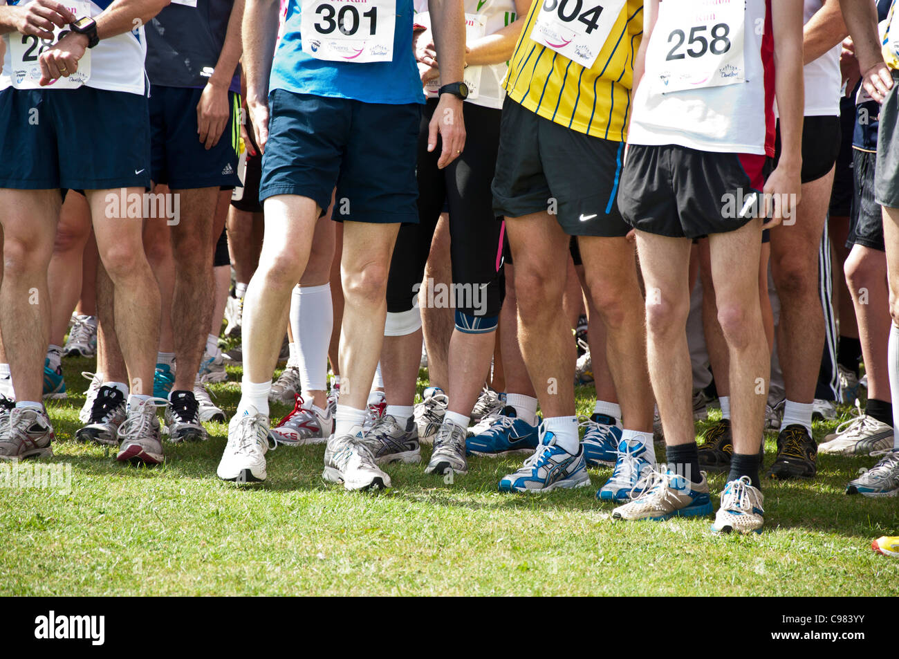 On the starting line Stock Photo - Alamy