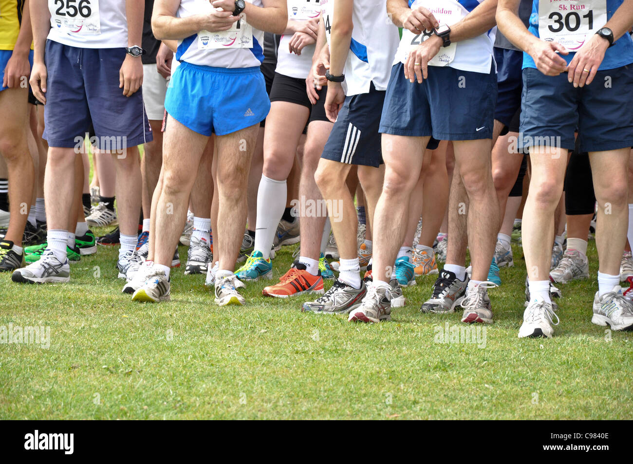 On the starting line Stock Photo - Alamy