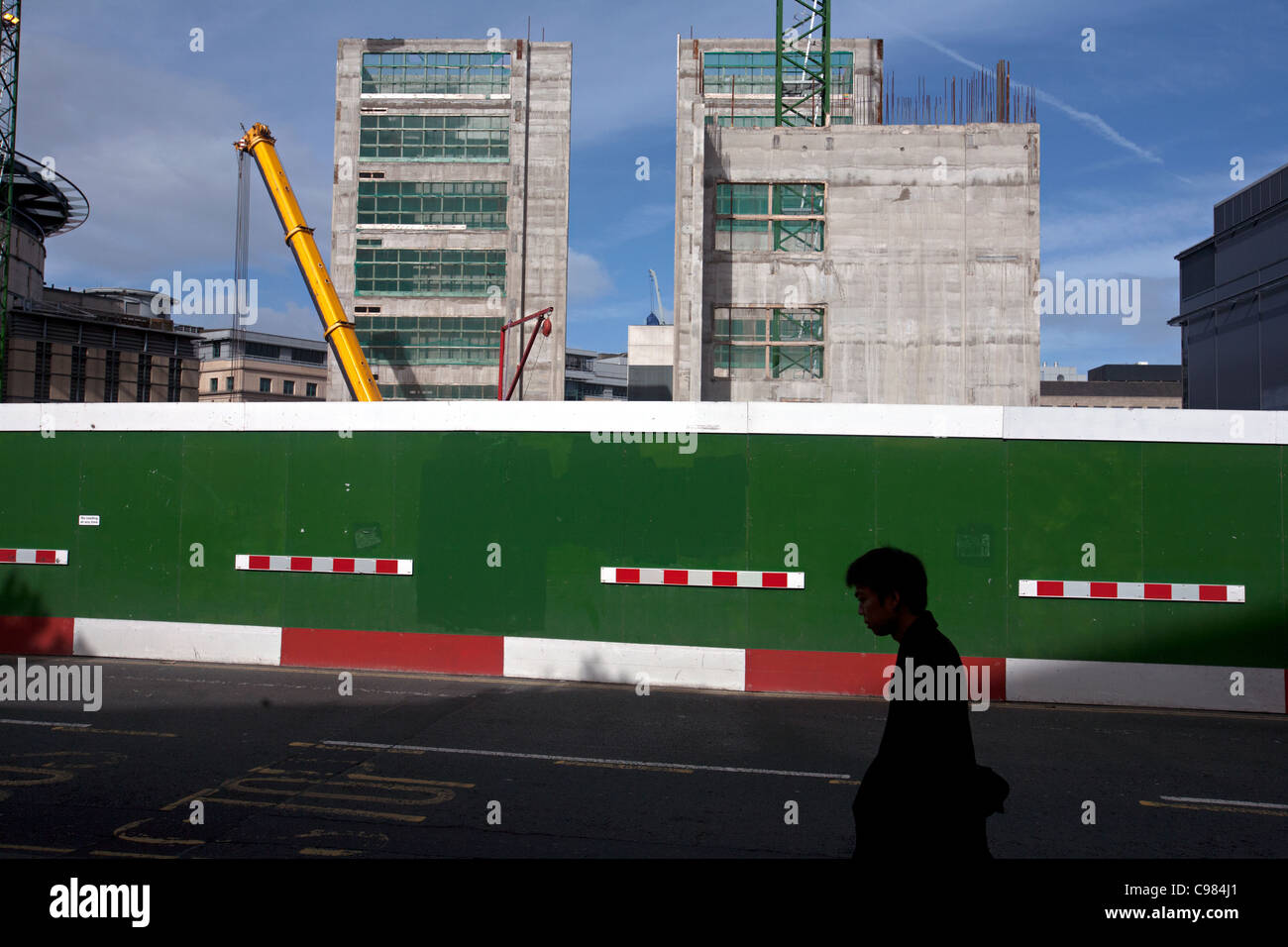 construction site in edinburgh scotland Stock Photo - Alamy