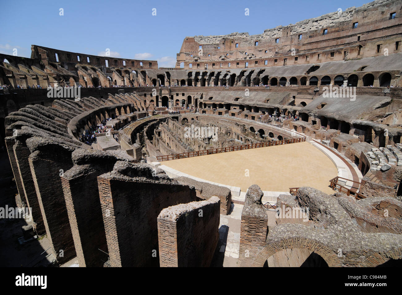 Coliseum inside hi-res stock photography and images - Alamy