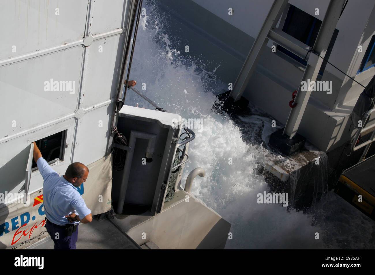 Car ferry ramp hi-res stock photography and images - Alamy