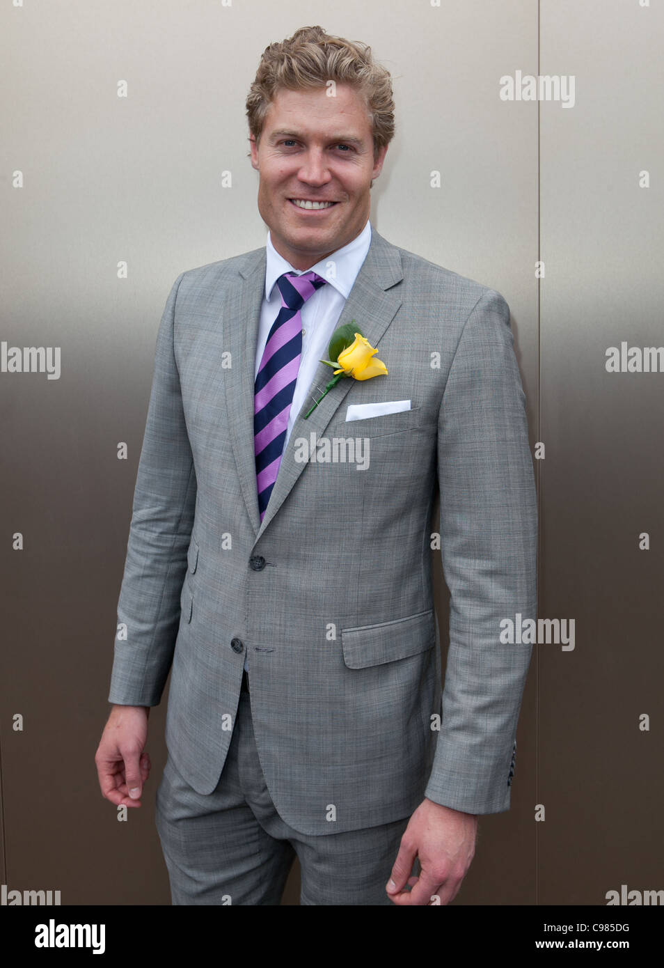 Bondi Vet Dr Chris Brown at the Melbourne Cup, November 1, 2011 Stock ... Bondi Vet Dr Chris Brown at the Melbourne Cup, November 1, 2011 Stock ...