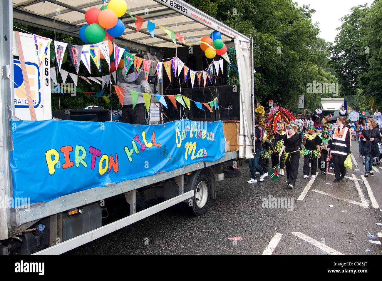 Carnival bunting hi-res stock photography and images - Alamy