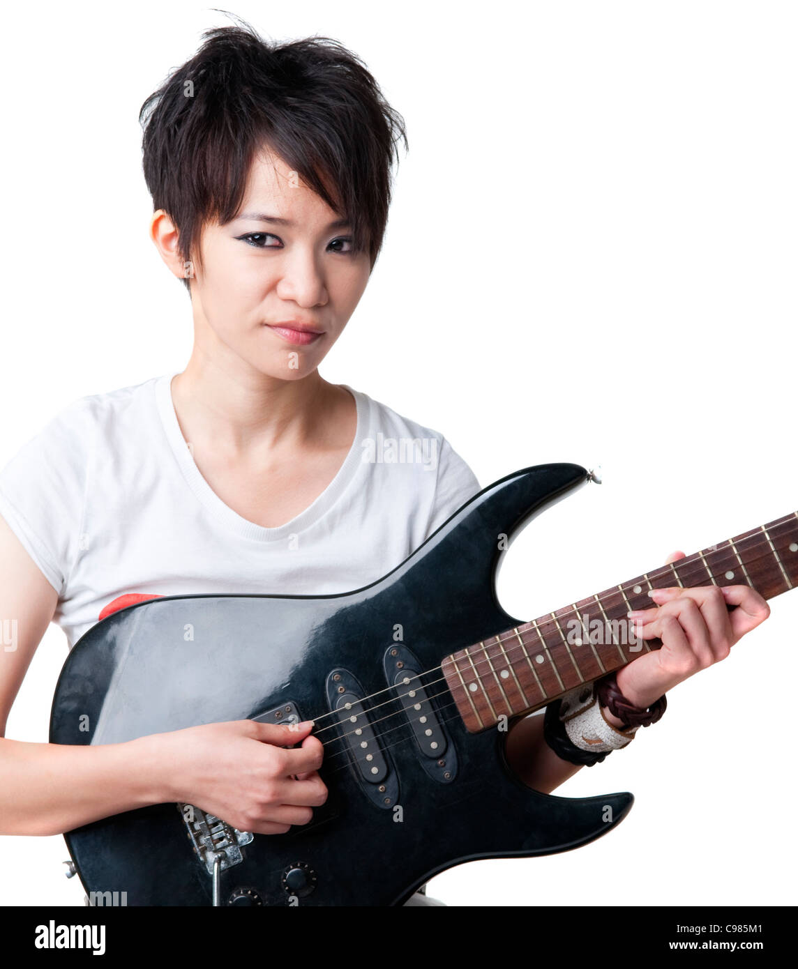 Punk girl asian hi-res stock photography and images - Alamy