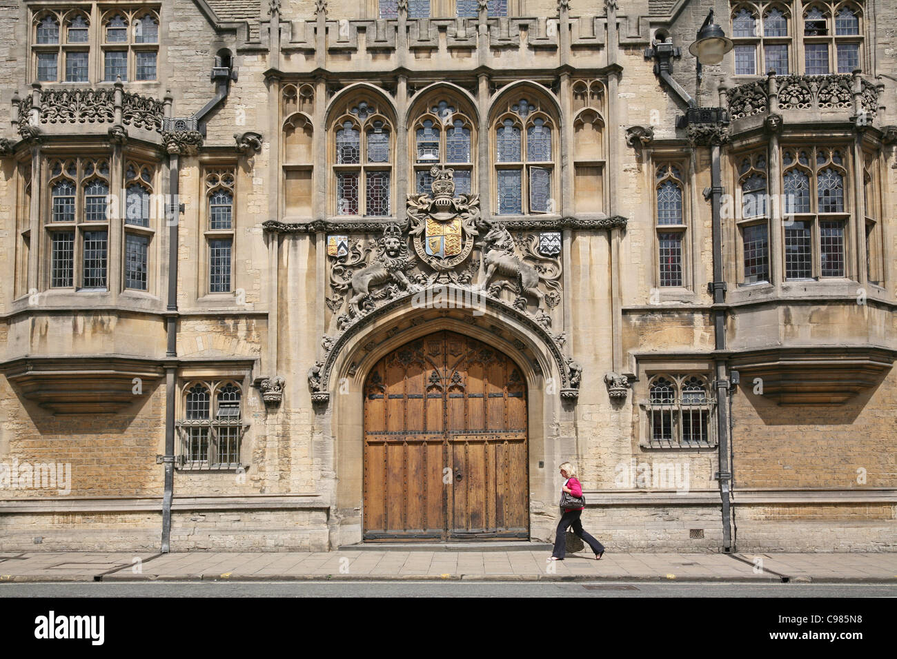 Oxford University, Brasenose College Stock Photo - Alamy