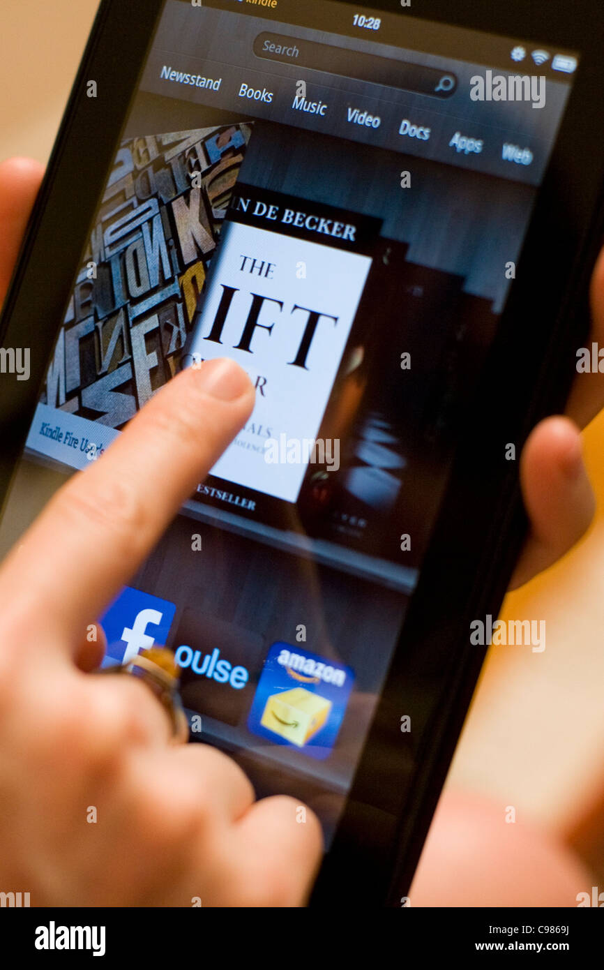 Amazon fire tablet hi-res stock photography and images - Alamy