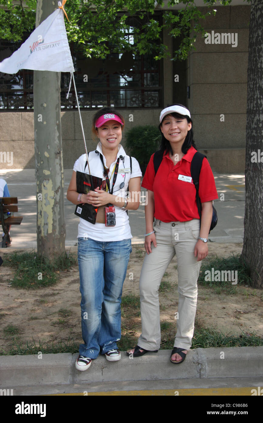 Ellen and Jenna (Viking River Cruises) at Terracotta Warriors Museum ...