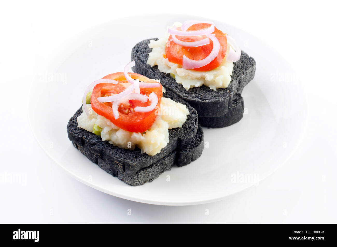 Mashed potato sandwich hi-res stock photography and images - Alamy
