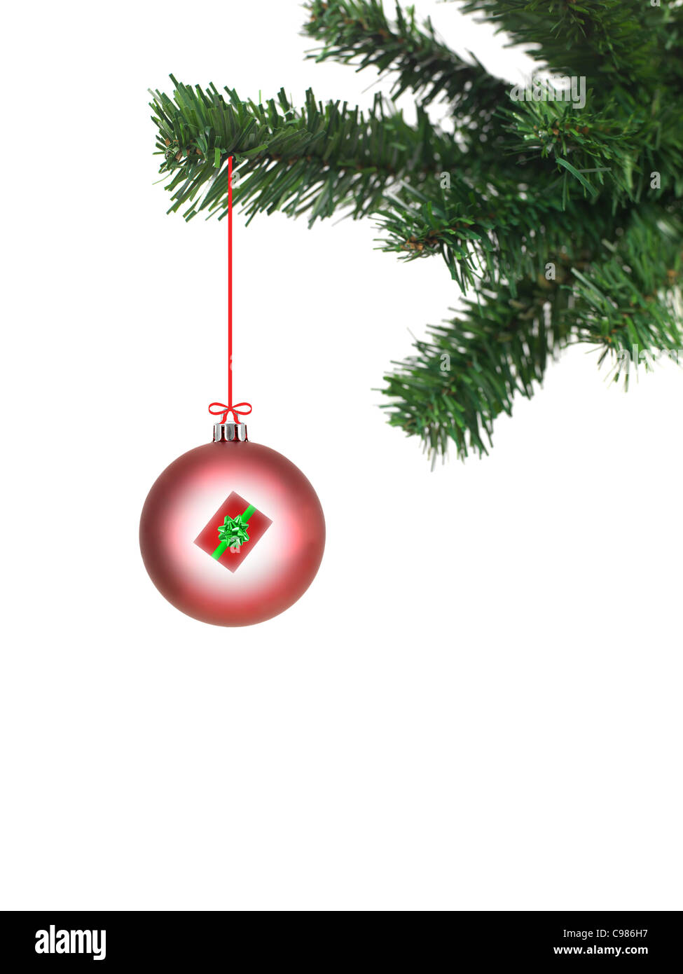 Christmas ornaments and items shot in studio Stock Photo - Alamy