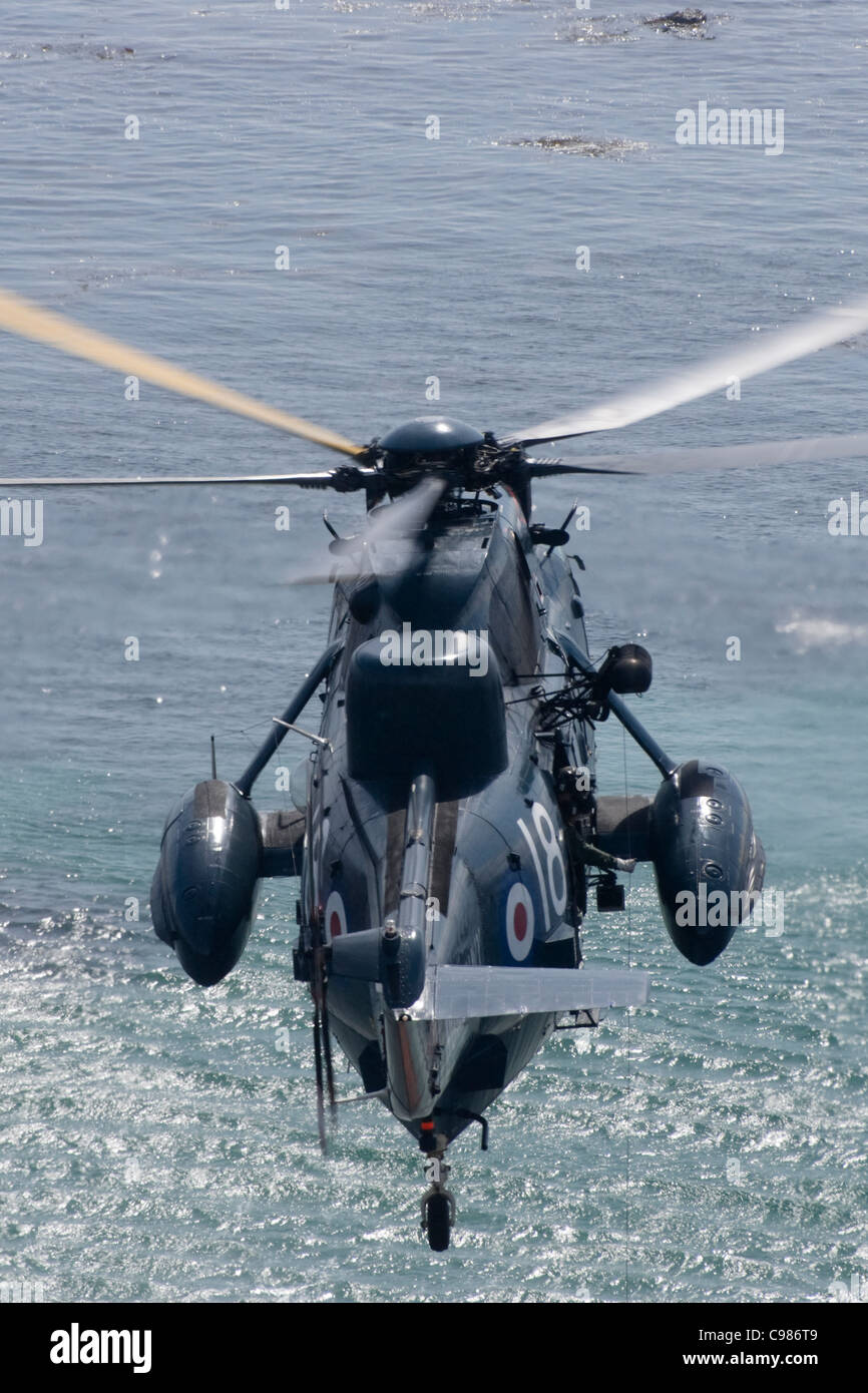 Air Sea rescue helicopter and the Lizard Life boat Lizard Point ...