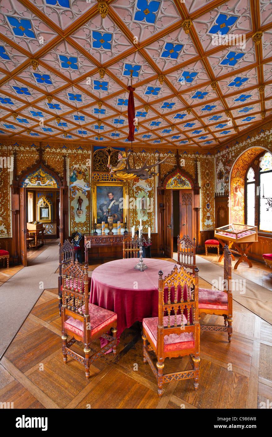 Neuschwanstein castle interior hi-res stock photography and images - Alamy