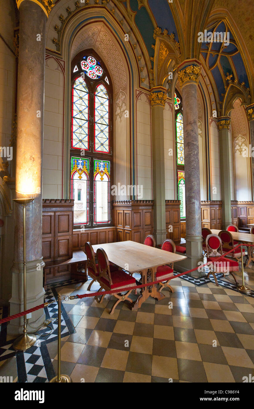 Germany neuschwanstein castle interior hi-res stock photography and ...