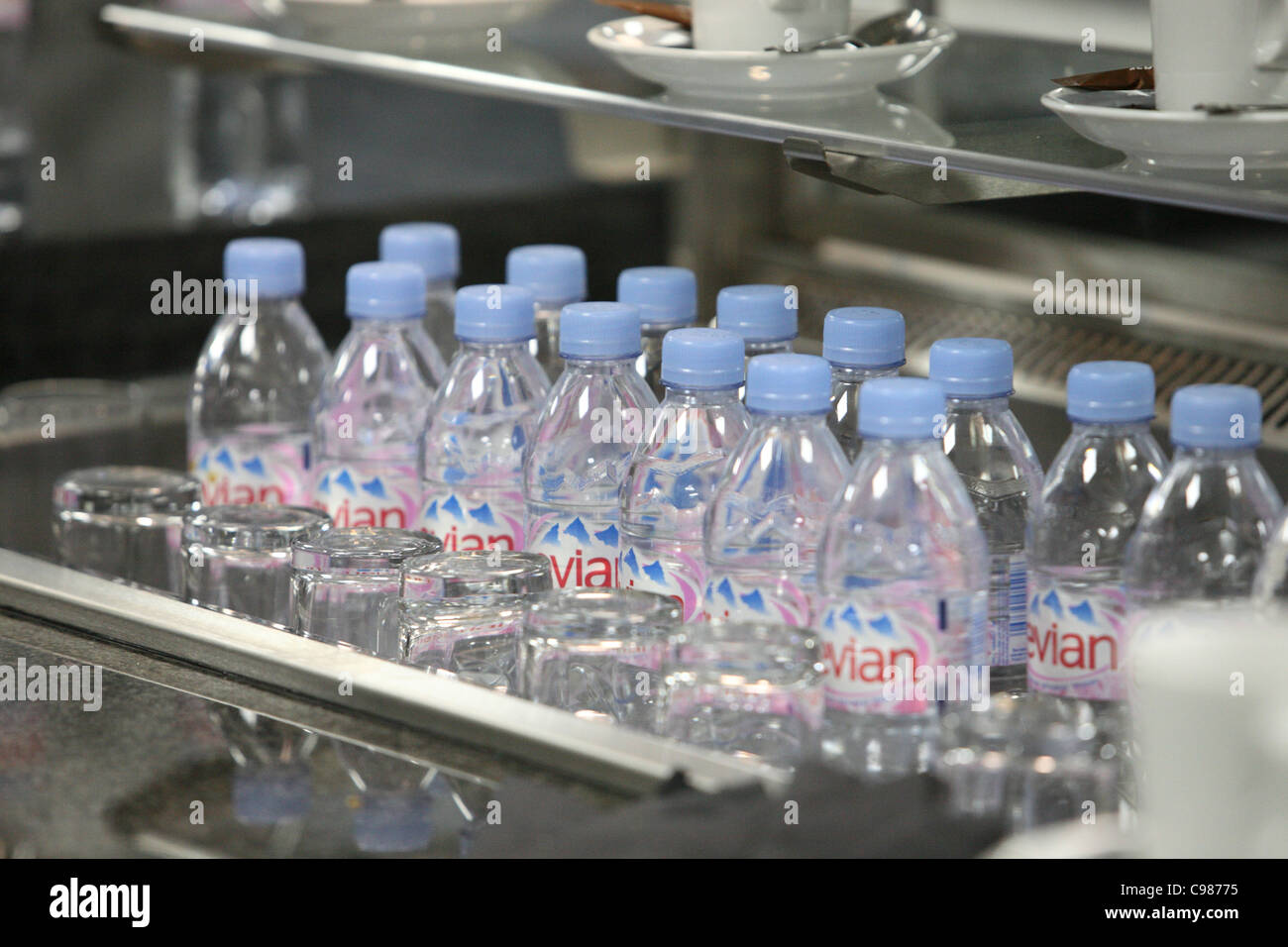 Bottles Of Spring Water In Cooler High Resolution Stock Photography and ...