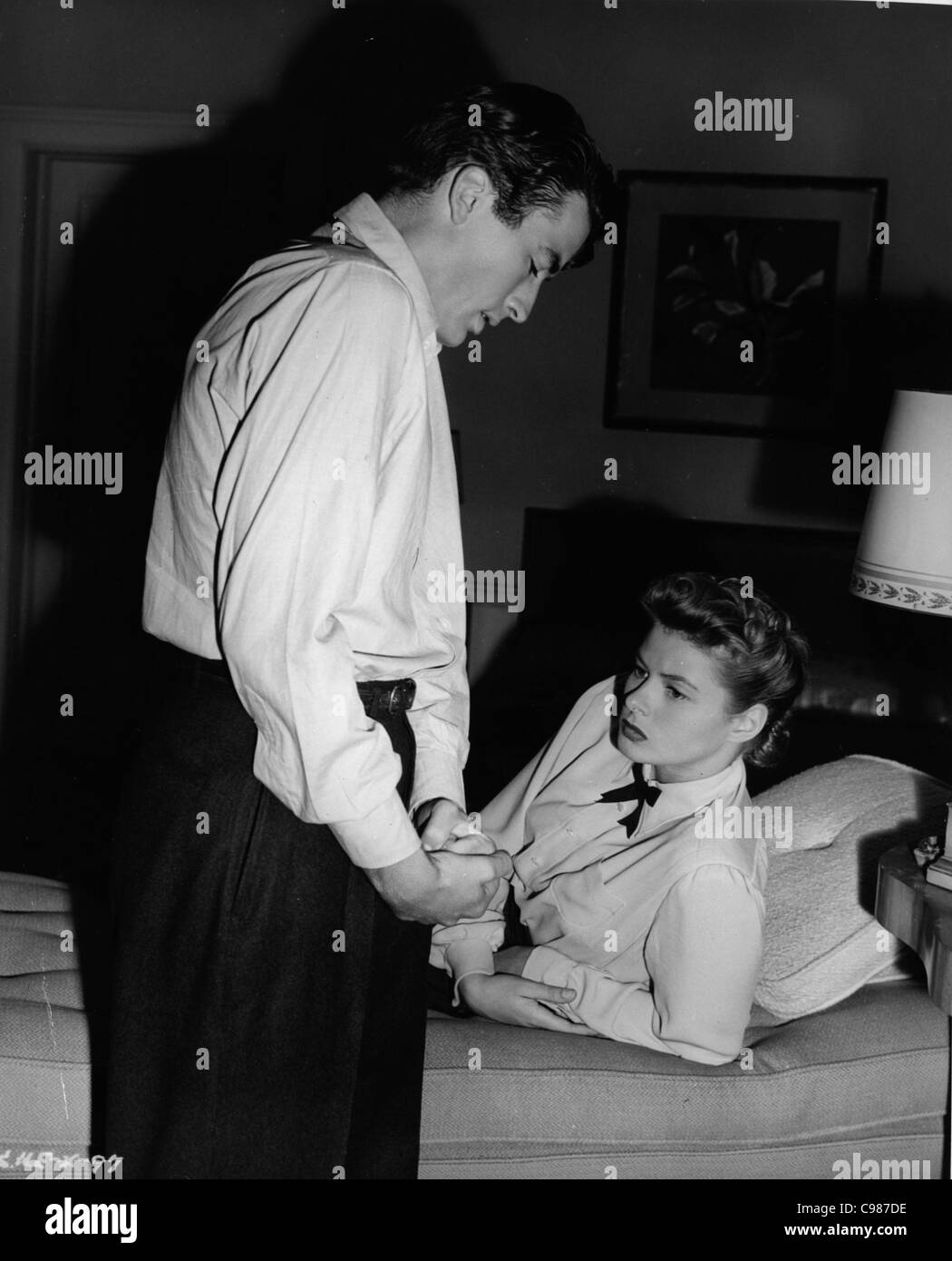 Spellbound Year: 1945 USA Ingrid Bergman Gregory Peck Director: Alfred ...