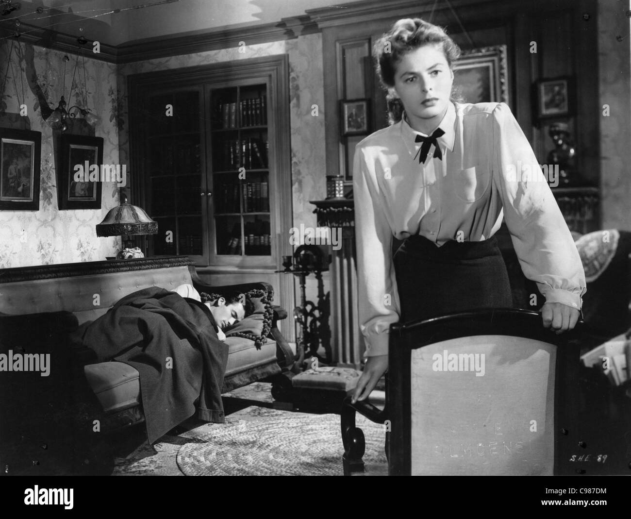 Spellbound Year: 1945 USA Ingrid Bergman Gregory Peck Director: Alfred ...