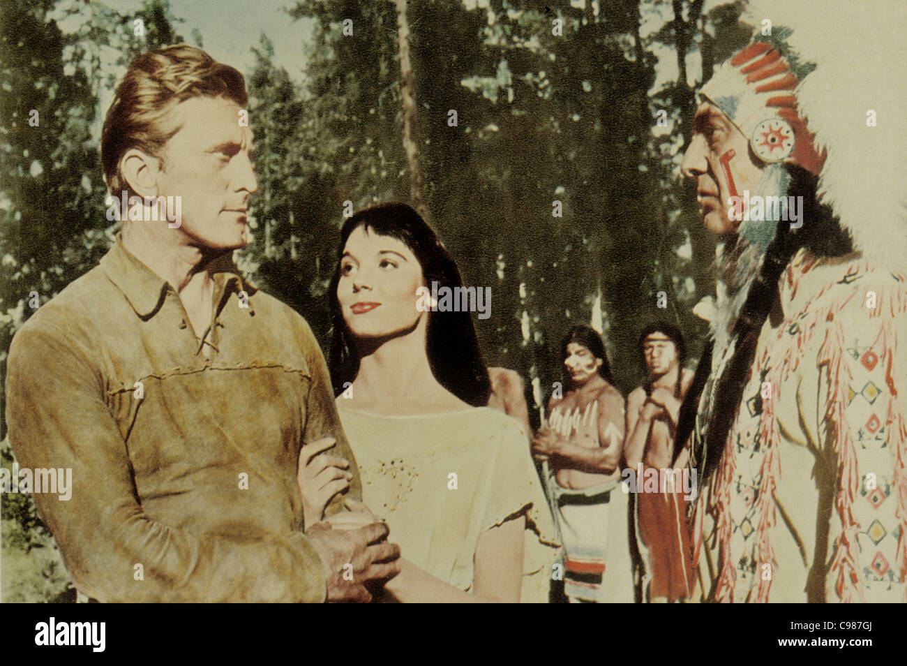 The Indian Fighter, Year: 1955 USA Kirk Douglas, Elsa Martinelli ...