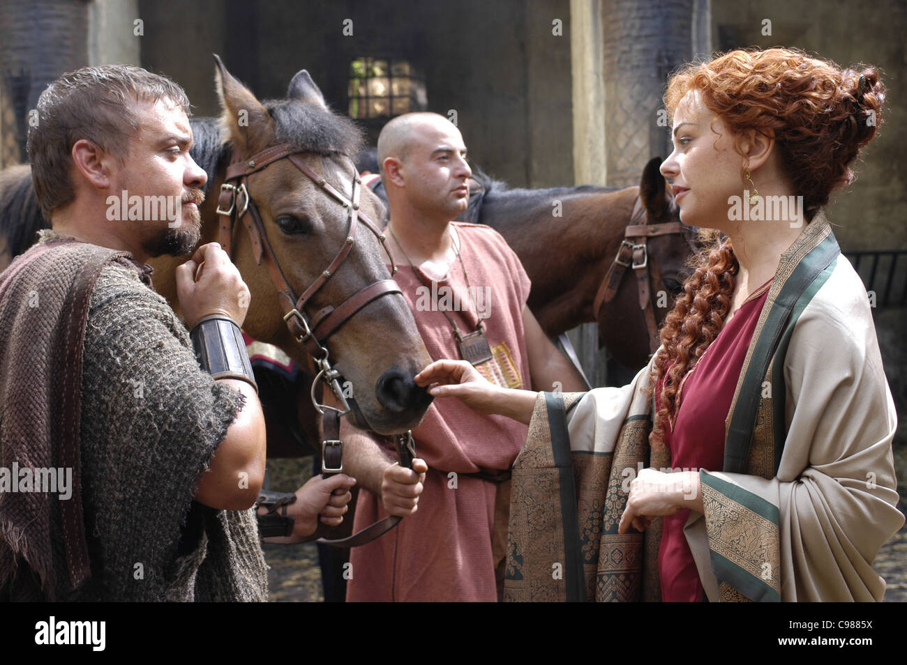 Polly walker rome hi-res stock photography and images - Alamy