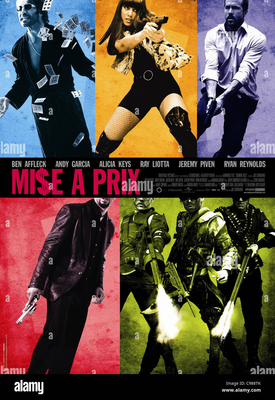 Smokin' Aces Year : 2006 UK / USA Director: Joe Carnahan Movie poster ...