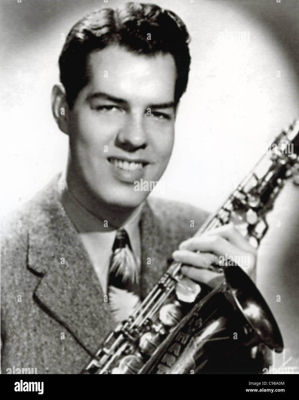 TEX BENEKE (1914-2000) US saxophonist, singer and bandleader Stock ...