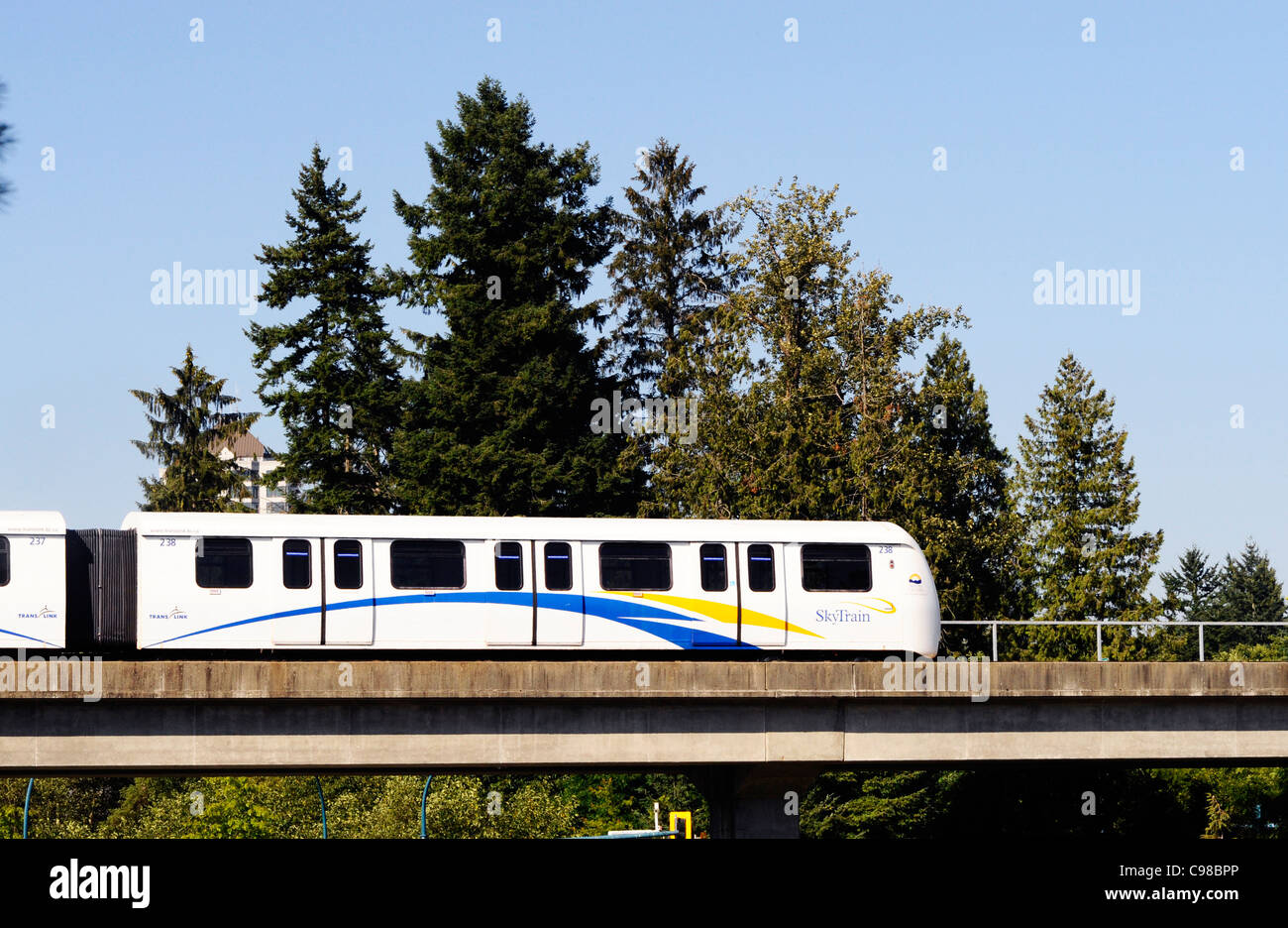 Skytrain vancouver hi-res stock photography and images - Alamy