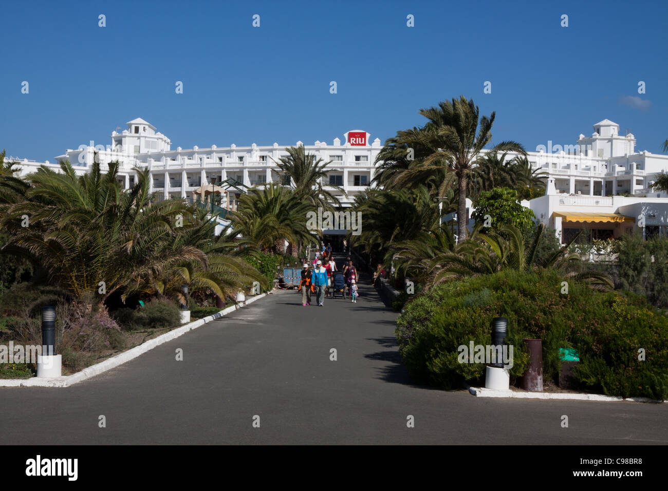 RIU Palace Hotel at Maspalomas Beach on Gran Canaria Stock Photo - Alamy