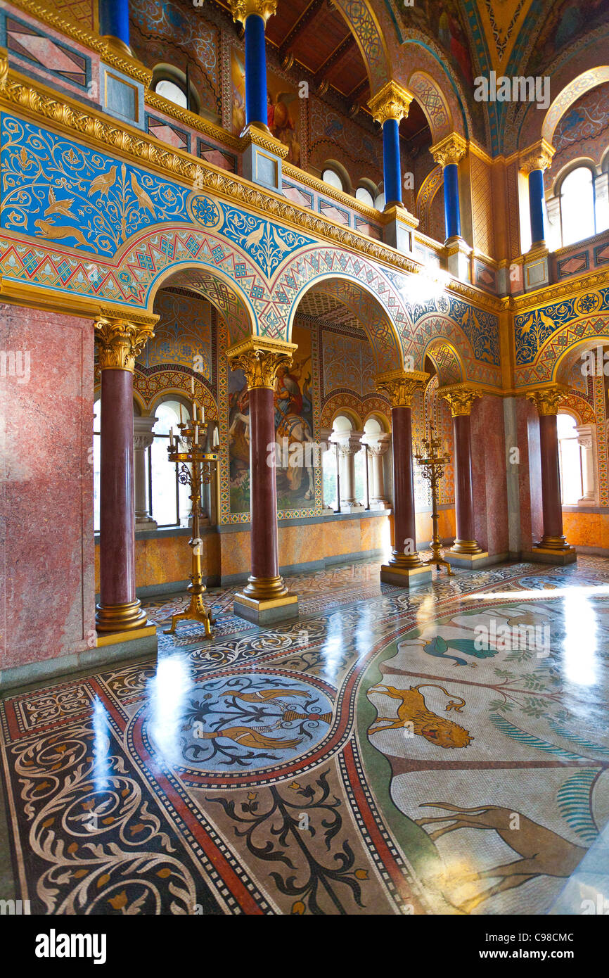 Neuschwanstein Castle Interior High Resolution Stock Photography and ...
