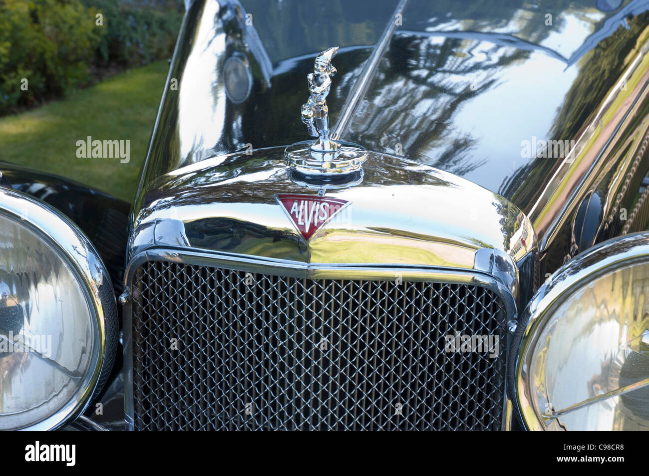 Vintage Alvis car Stock Photo - Alamy