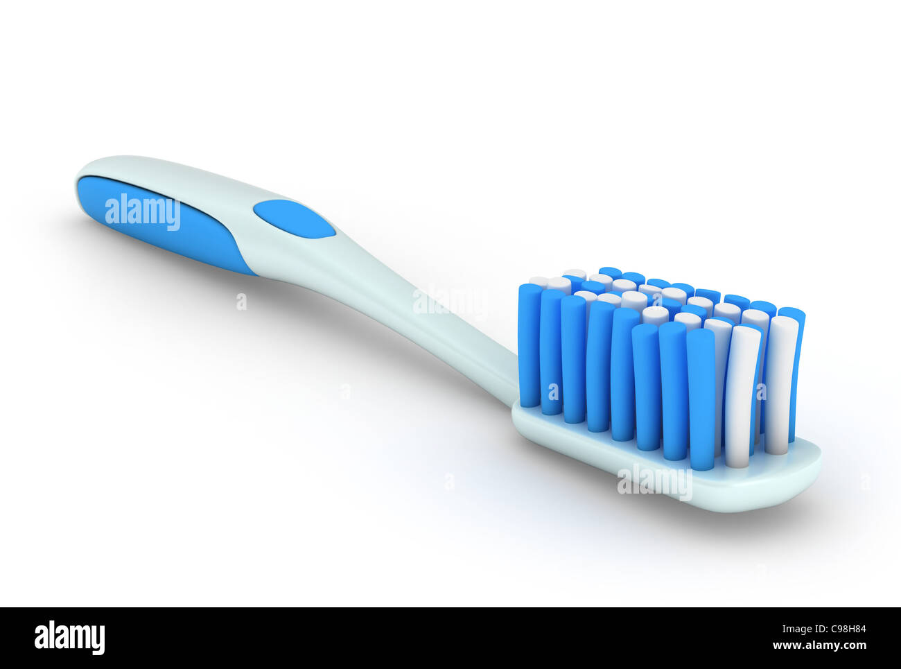3D Illustration of a Toothbrush Stock Photo - Alamy