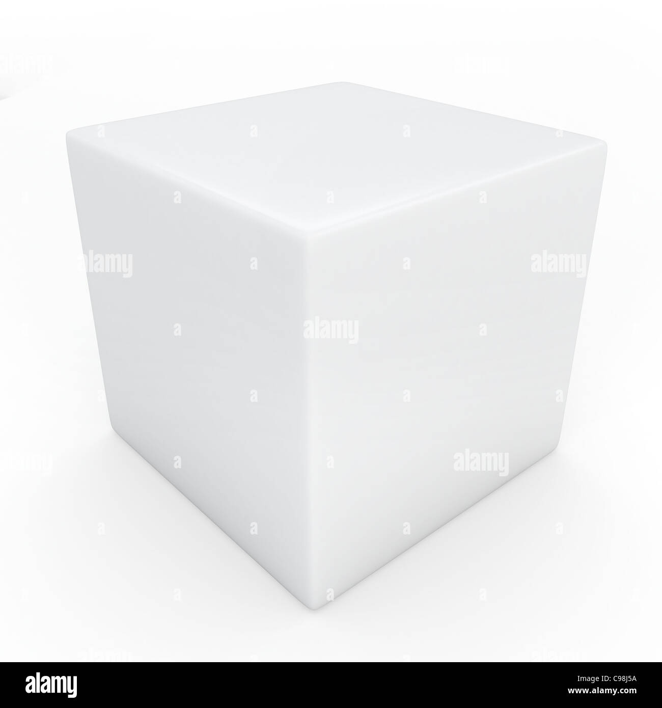3D Illustration of a Cube Stock Photo - Alamy