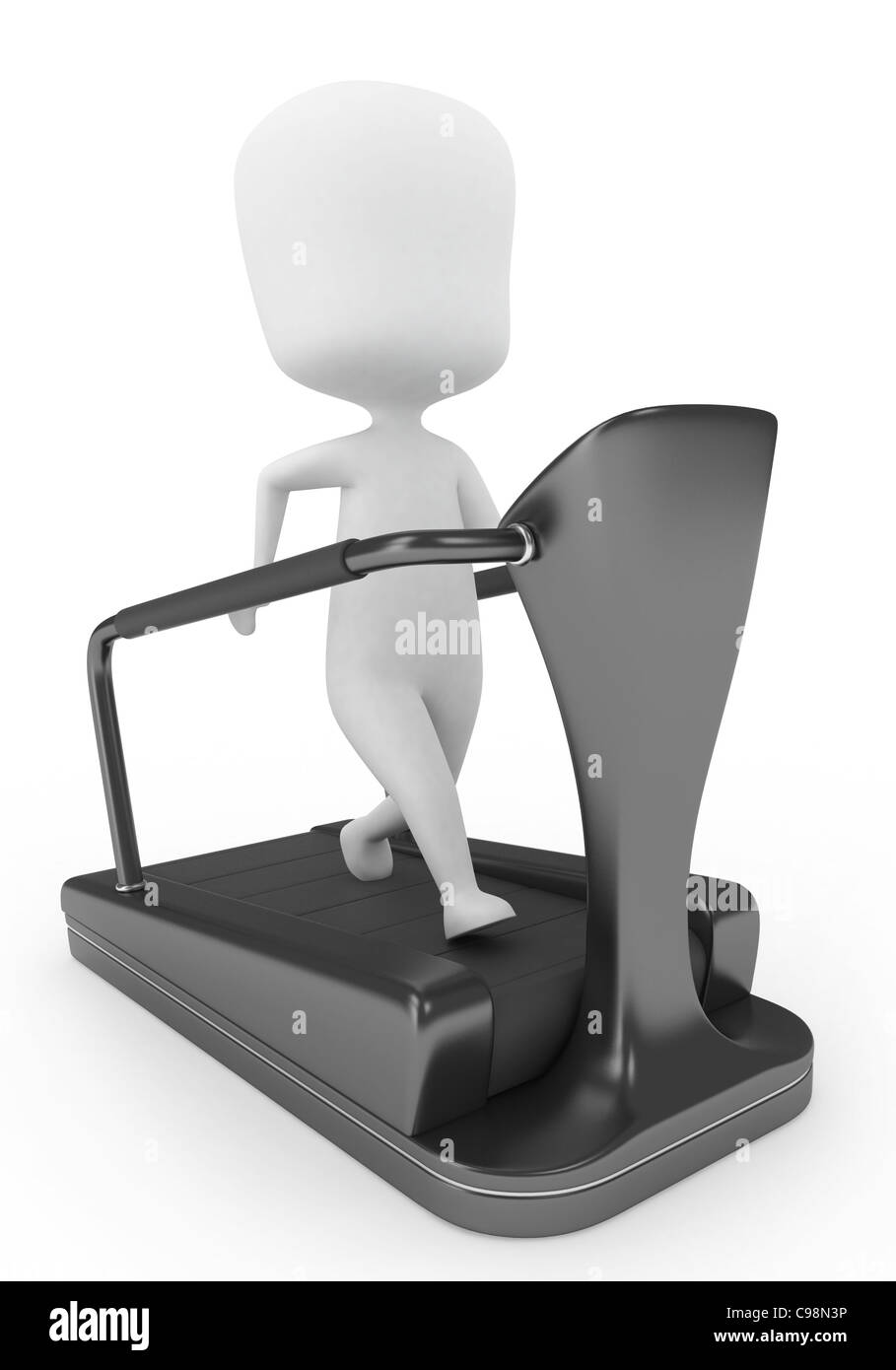 3d man exercise Black and White Stock Photos & Images - Alamy