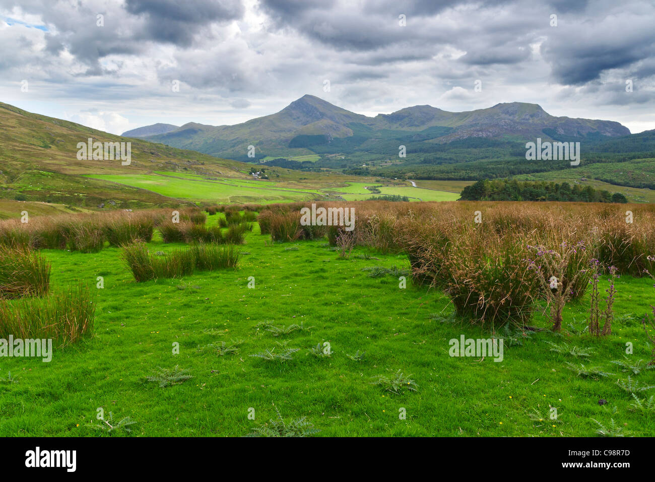 Beautiful landscape in Snowdonia, Wales Stock Photo - Alamy