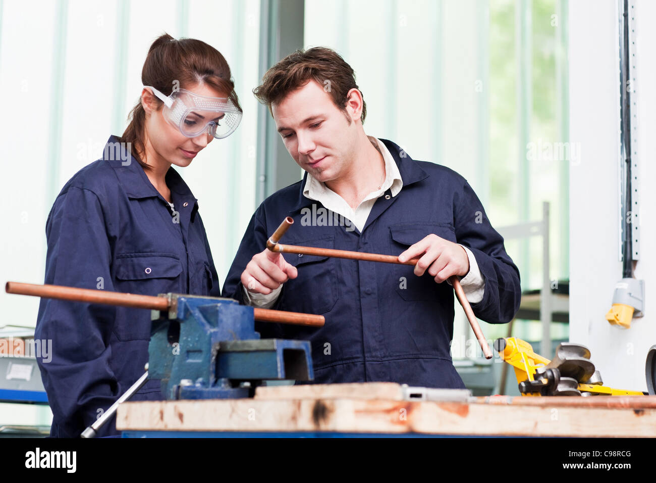Industrious apprentice hi-res stock photography and images - Alamy