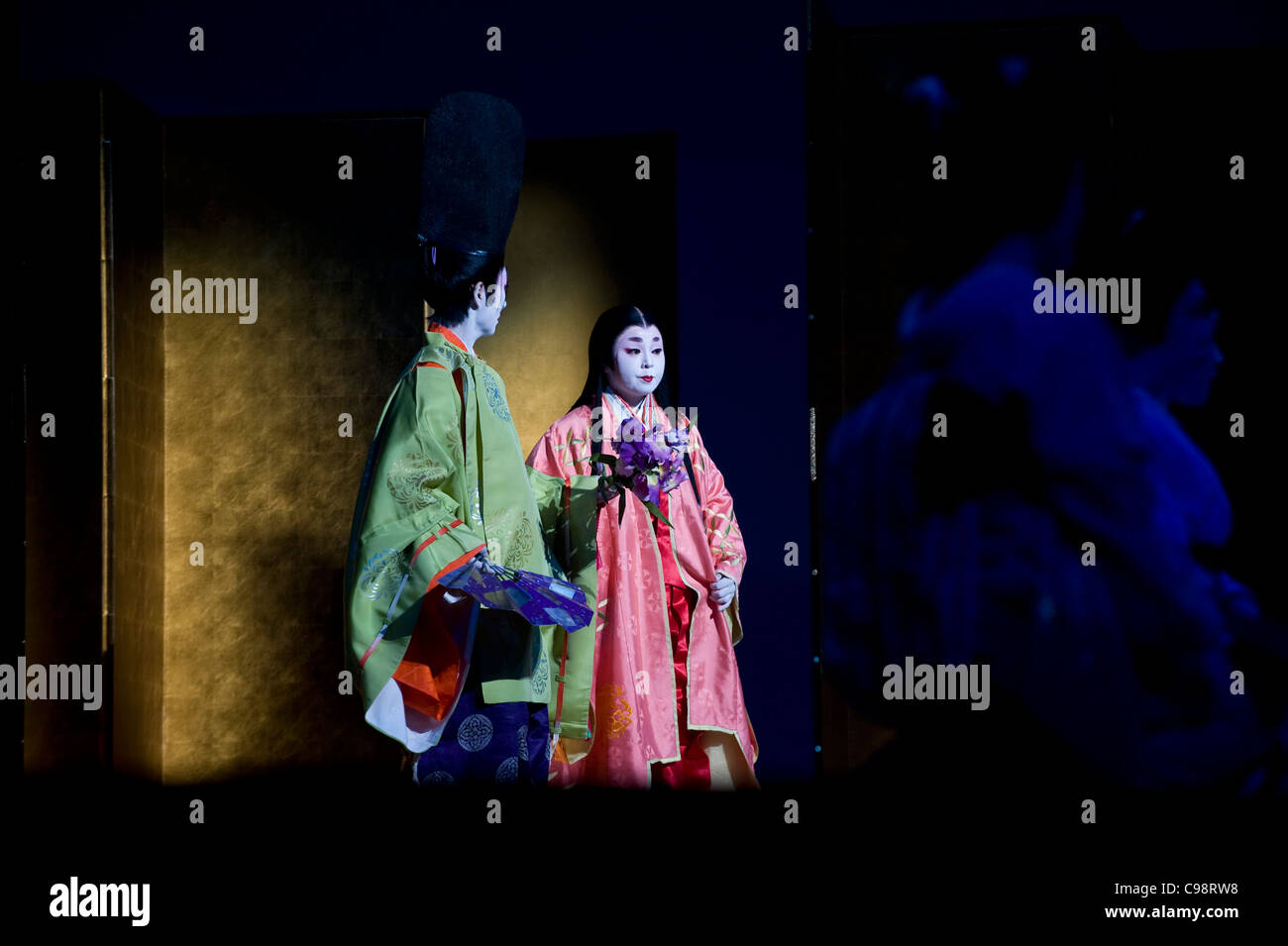 Geisha perform various traditional dances from around Japan during the ...