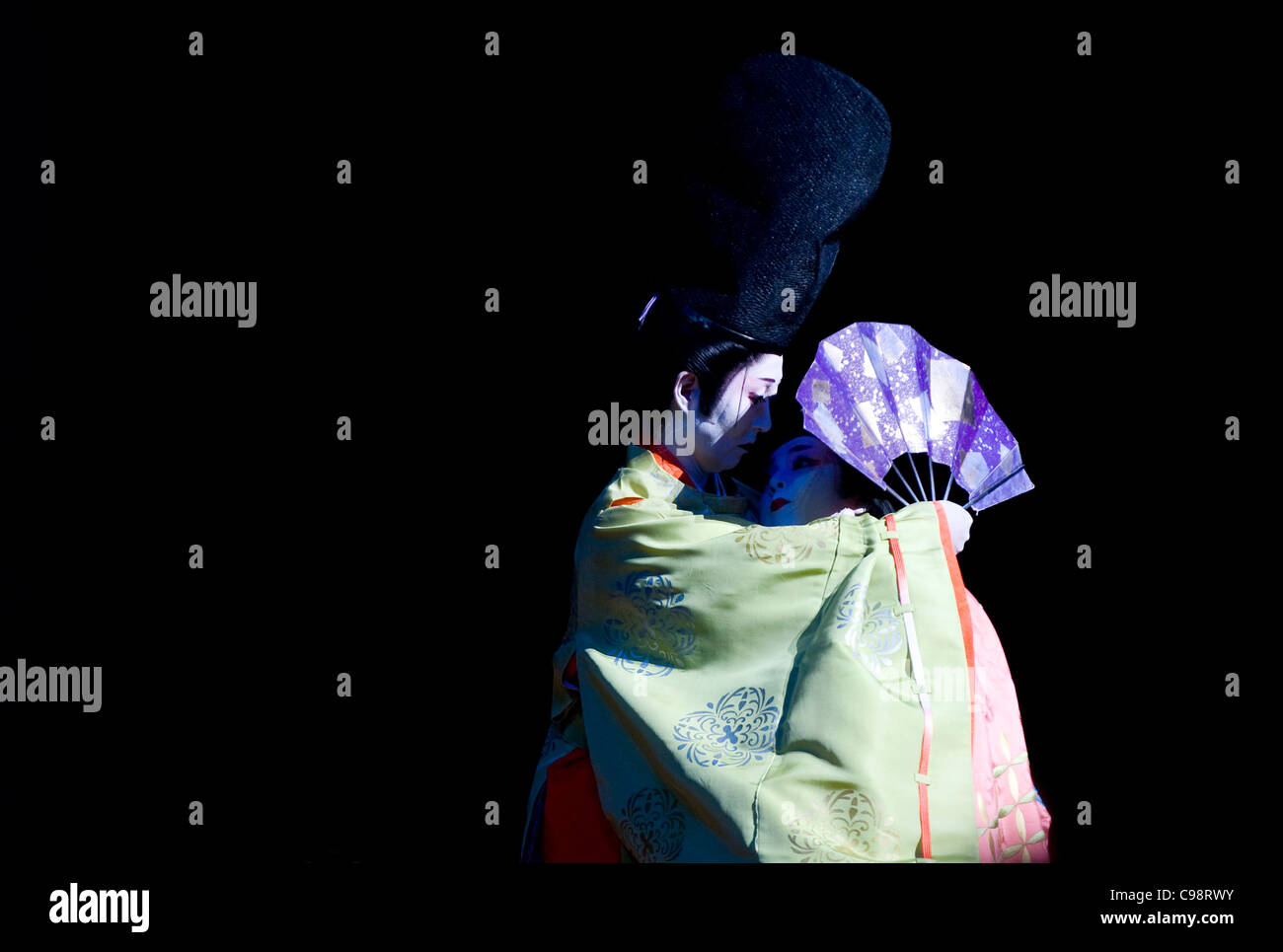 Geisha perform various traditional dances from around Japan during a ...
