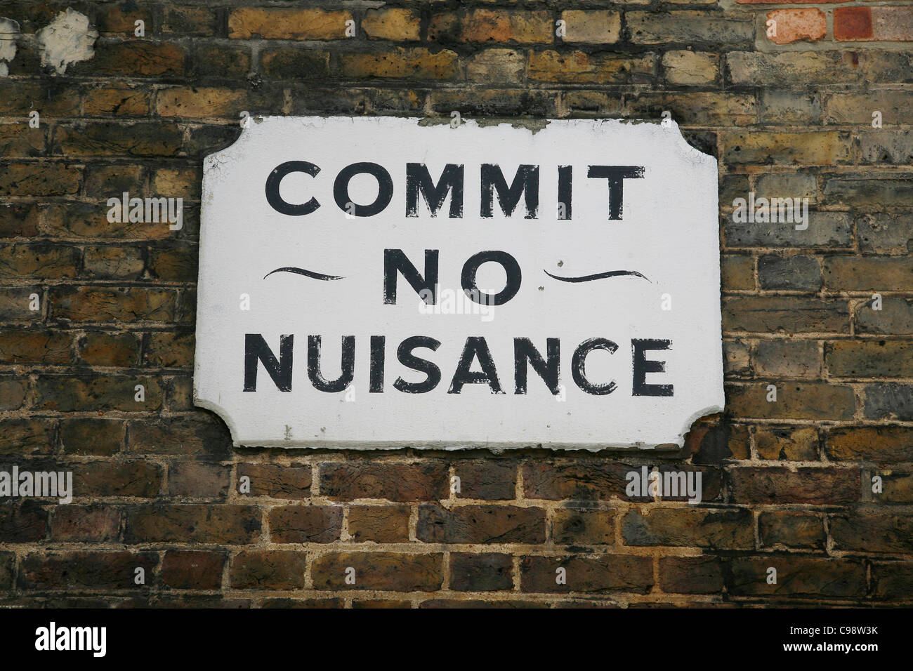Commit no nuisance hi-res stock photography and images - Alamy