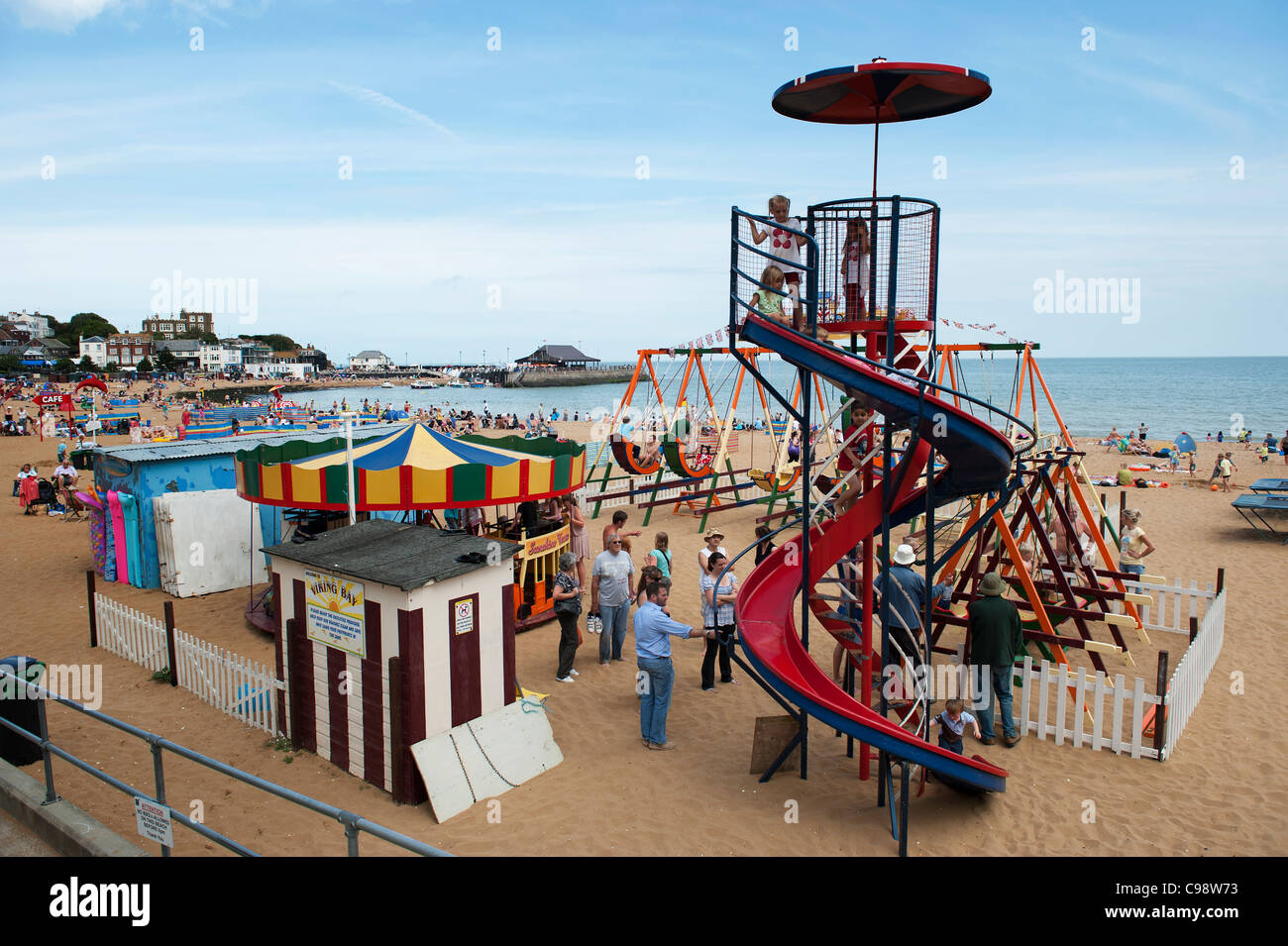 Broadstairs funfair hi-res stock photography and images - Alamy