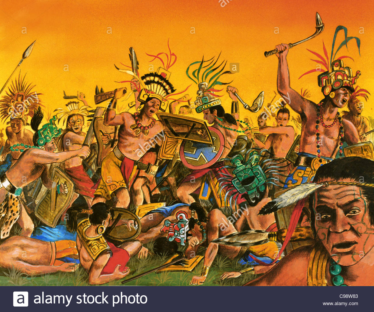 Native Indian Attack Stock Photos & Native Indian Attack Stock Images ...