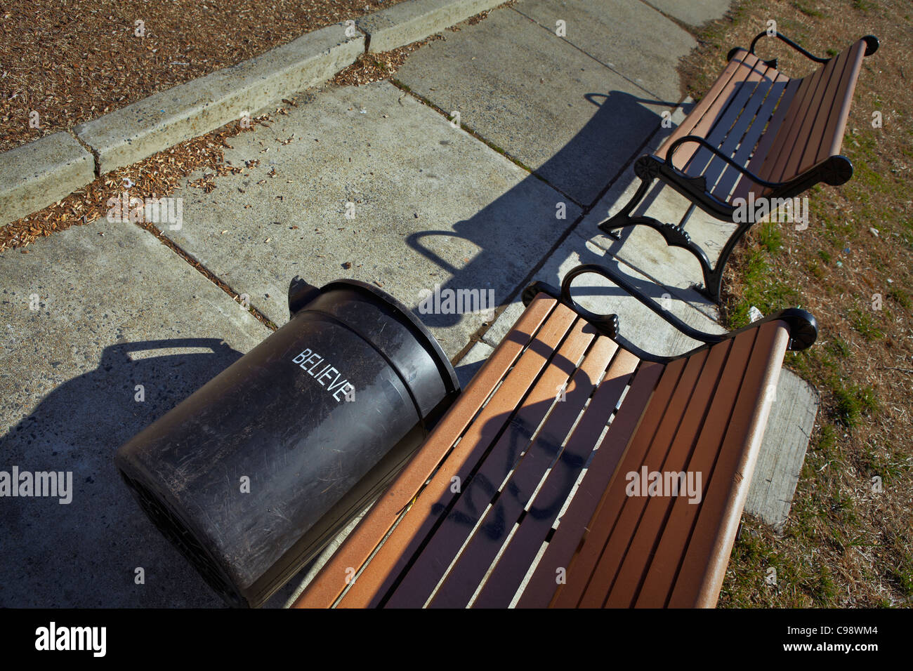Playground trash can united states hi-res stock photography and images ...