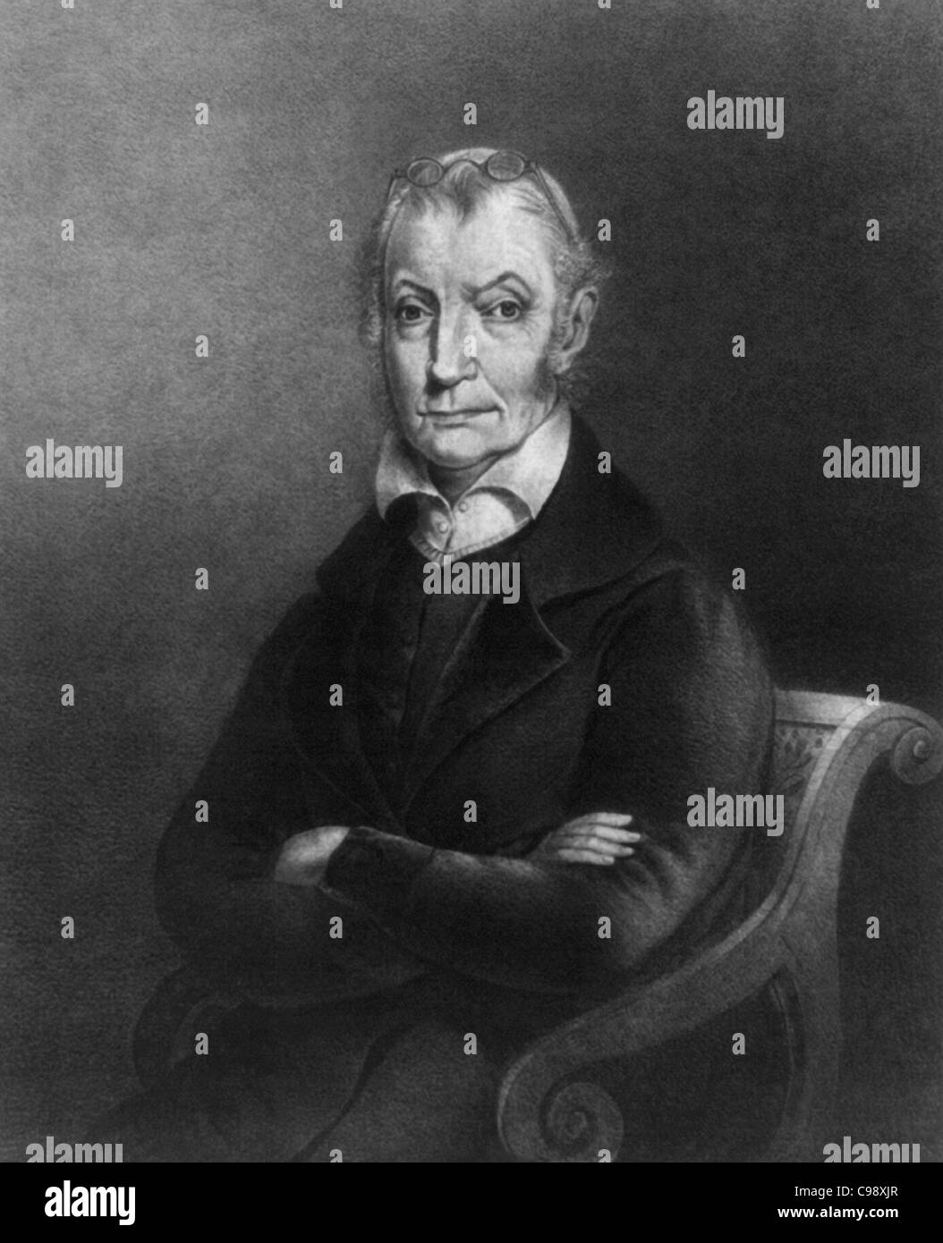 Vintage portrait of american politician aaron burr 1756 1836 hi-res ...