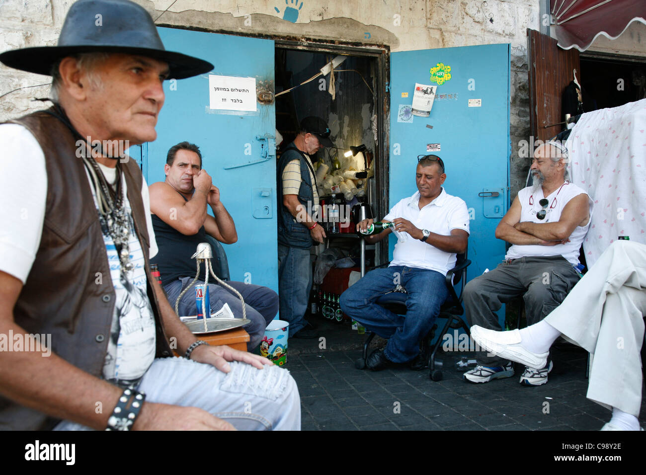 the flea market in Jaffa, Tel Aviv, Israel Stock Photo - Alamy