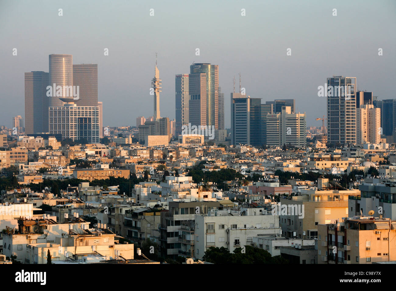 Tel aviv skyline hi-res stock photography and images - Alamy