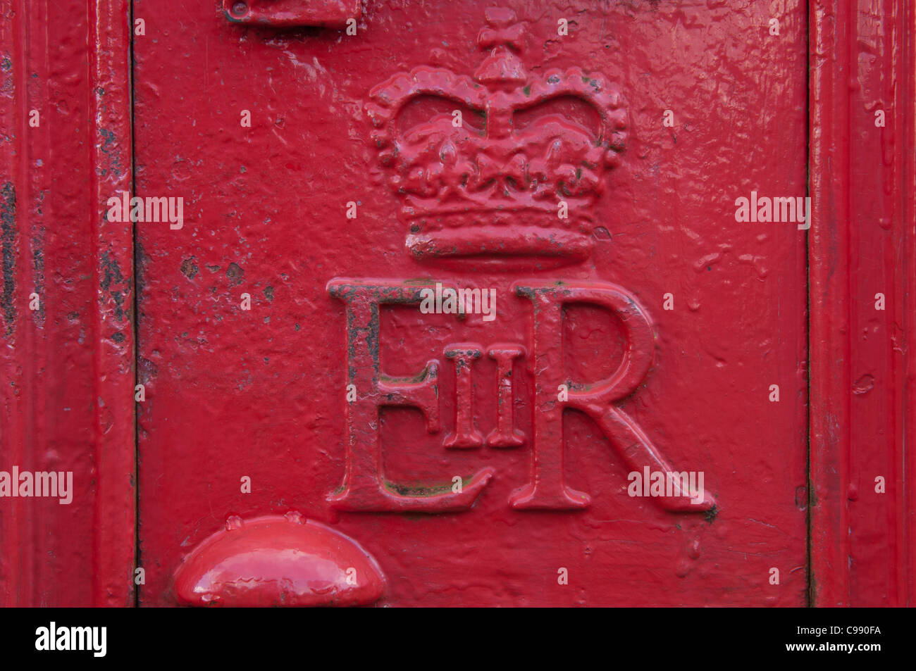 Er post box hi-res stock photography and images - Alamy