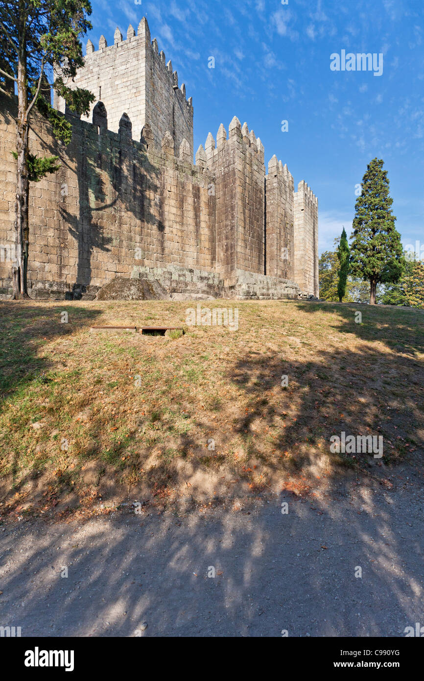 Guimaraes Castle. This is the most known castle in Portugal as it was ...