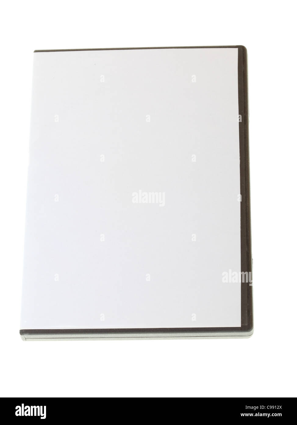 Blank DVD CD Game case isolated on white Stock Photo - Alamy