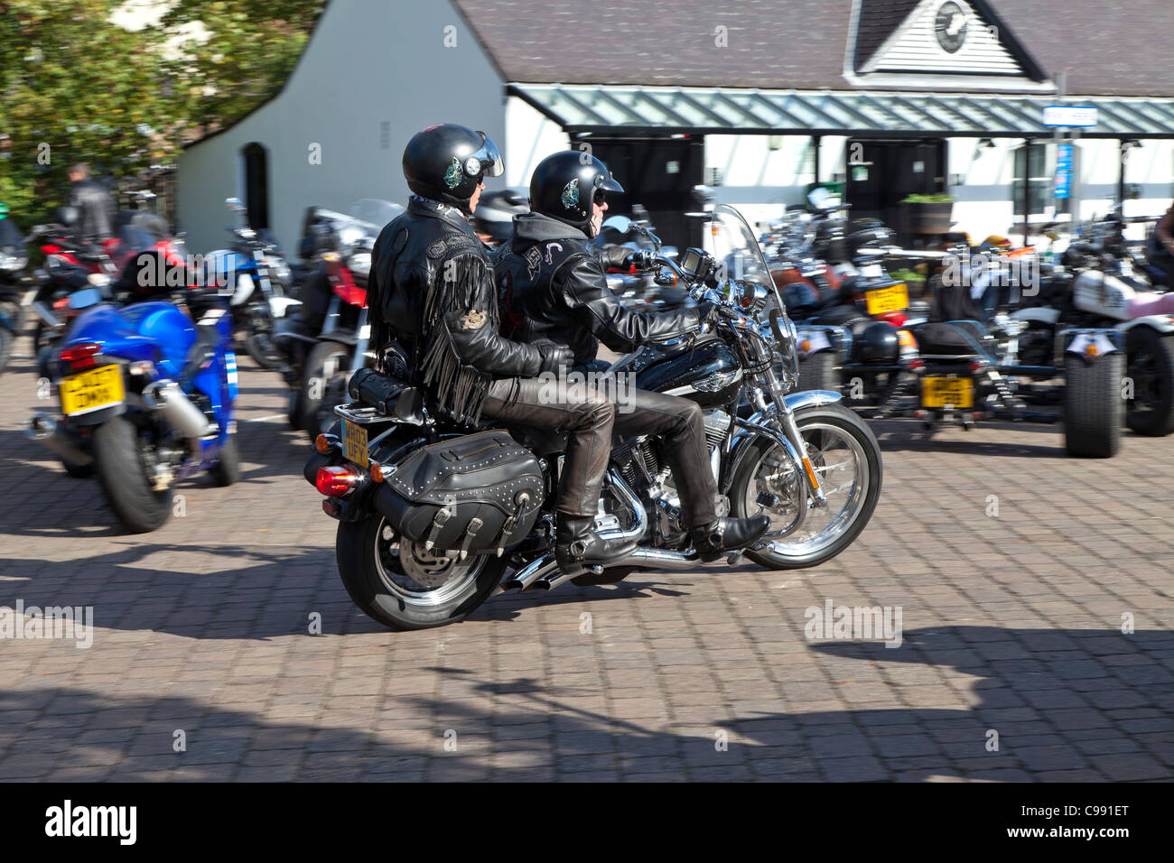 Motor bikers uk hi-res stock photography and images - Alamy