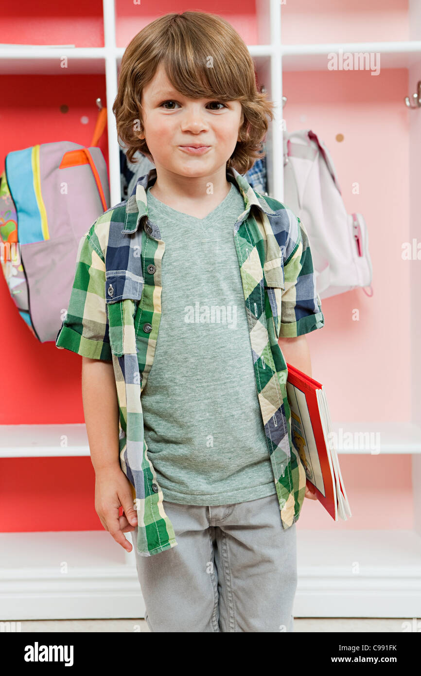 Portrait of a schoolboy Stock Photo - Alamy